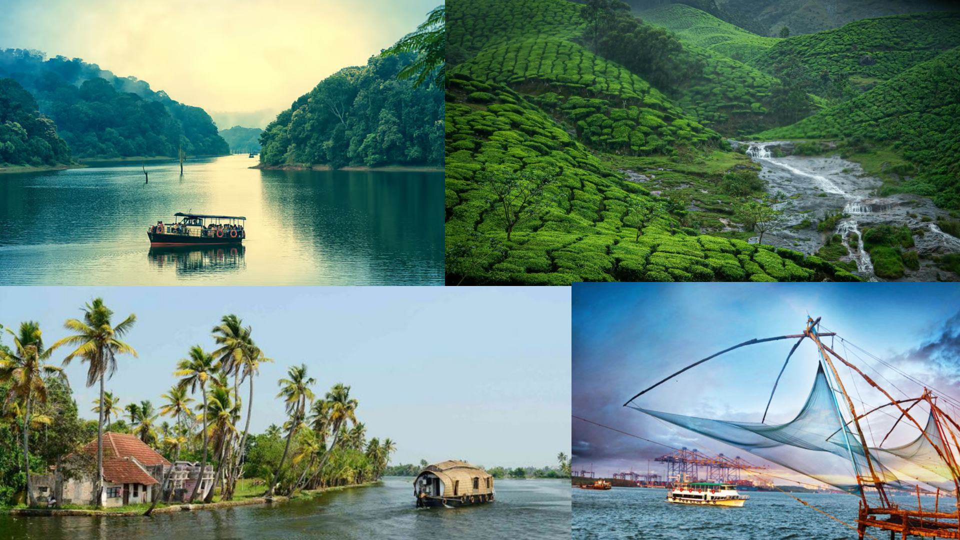 Munnar-thekkady-kumarakom (Alleppey Backwaters) By KSTDC - Travel ...