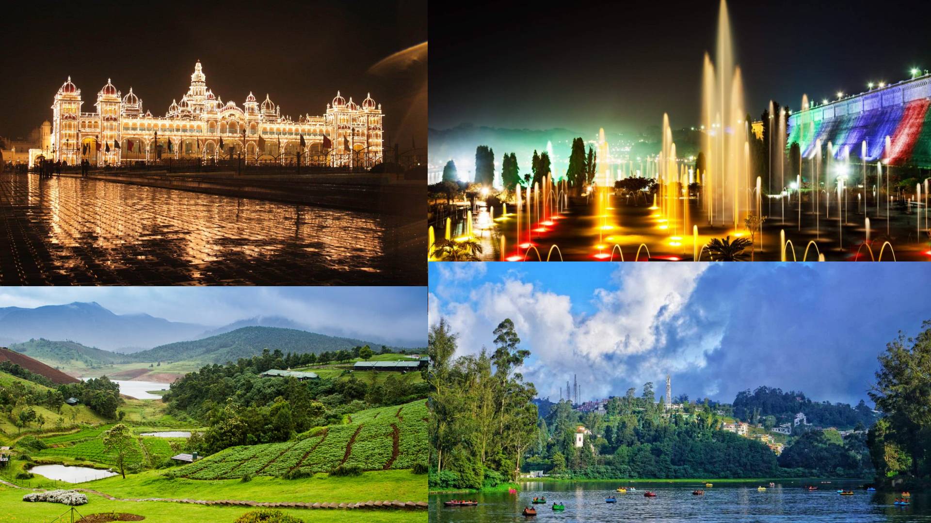 Mysore Ooty Coonoor Tour Package – 4 Days Hill & Heritage Trip